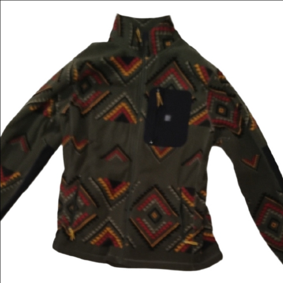 Roark | Jackets & Coats | Roark Unisex Large Black Green Red Outdoor ...